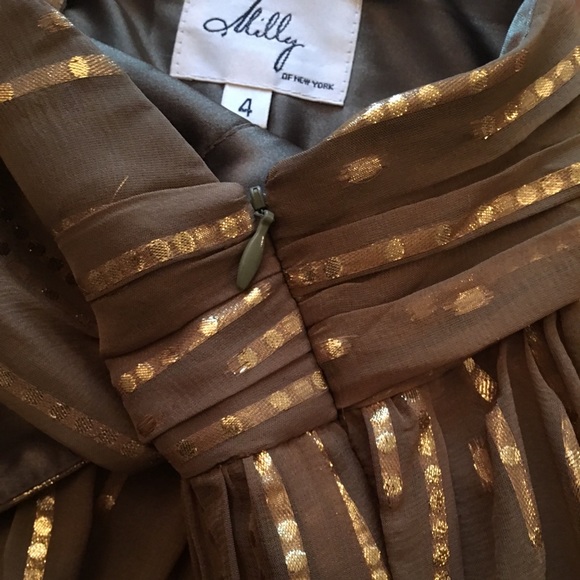 Milly of New York | Dresses | Milly Gold Ballet Dress | Poshmark